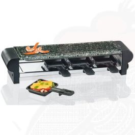 Service à raclette noir Hot Stone Quatro Küchenprofi | Acheter en Ligne