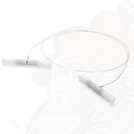 Cheese wire with 2 plastic handles, 1200mm